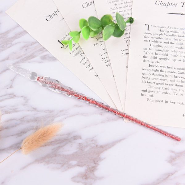 Glass Dip Pen Glass Pen Hand Lettering Calligraphy Pen - RegisBox