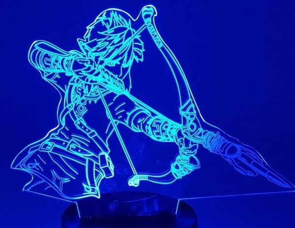 Legend Of Zelda LED Night Light Zelda Game Room Decor - RegisBox