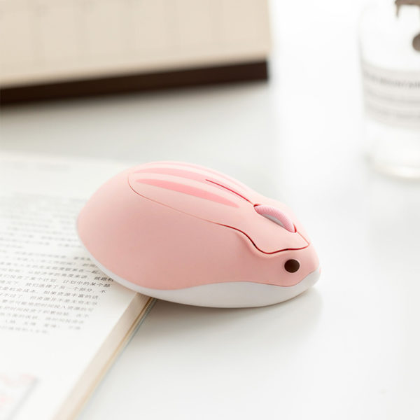 Cute Hamster Computer Mouse Cute Wireless Mice Kawaii Gaming Room Decor ...