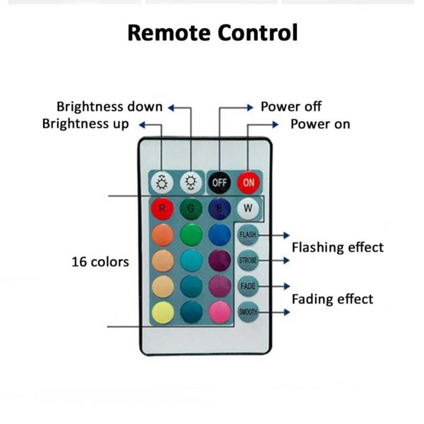 Genshin Impact Element LED Lights Crystal Ball Night Light Wooden Base ...
