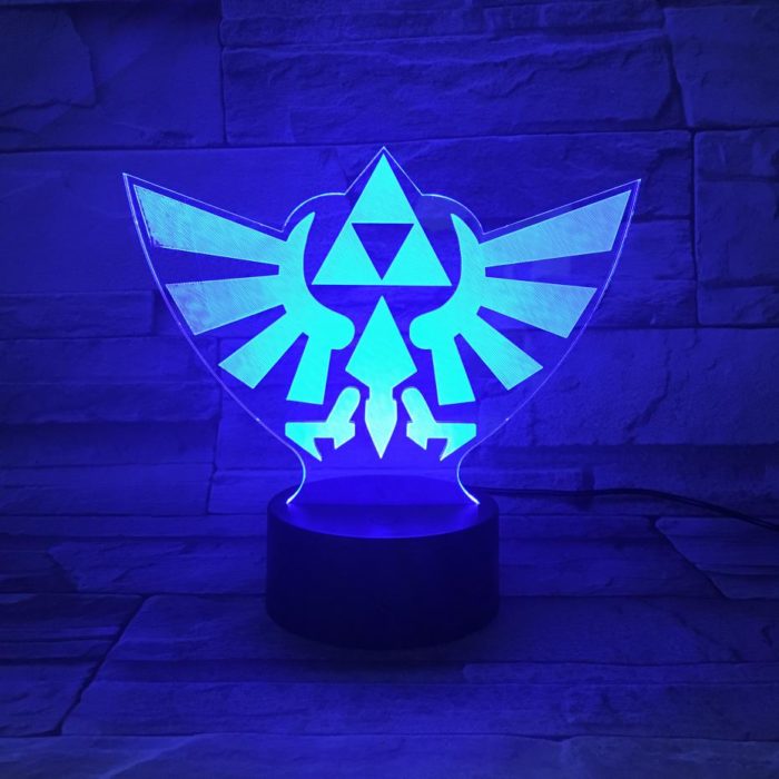 Legend Of Zelda LED Night Light Zelda Game Room Decor - RegisBox