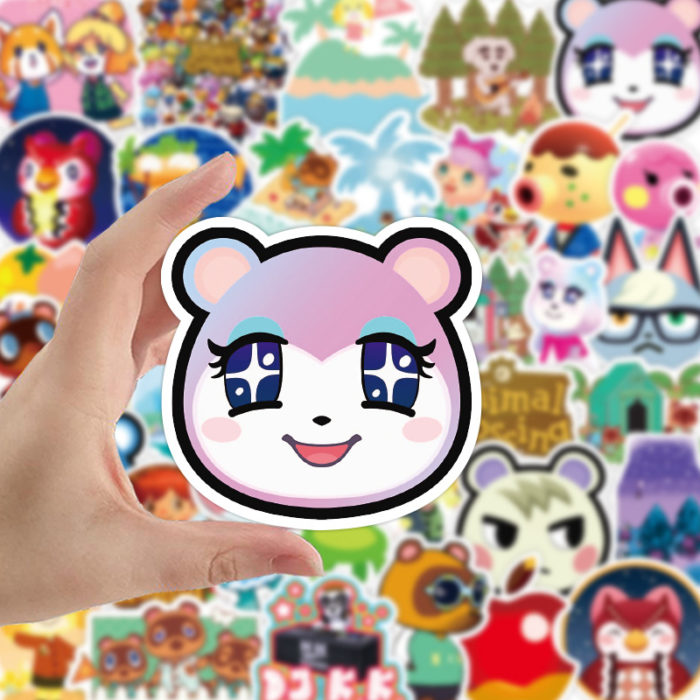 50PCS Cute ACNH Stickers ACNH Vinyl Sticker - RegisBox