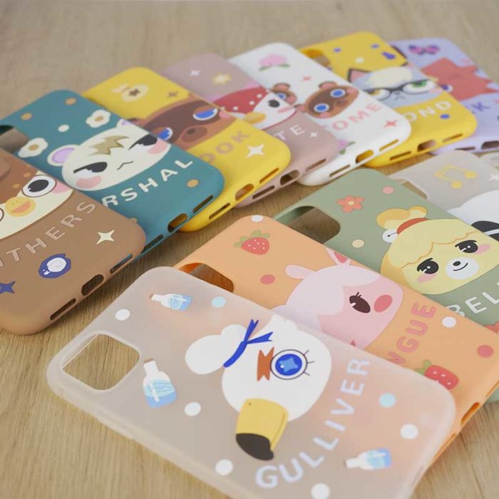 ACNH IPhone Case Samsung Case Cute Animal Villager Case Cover - RegisBox