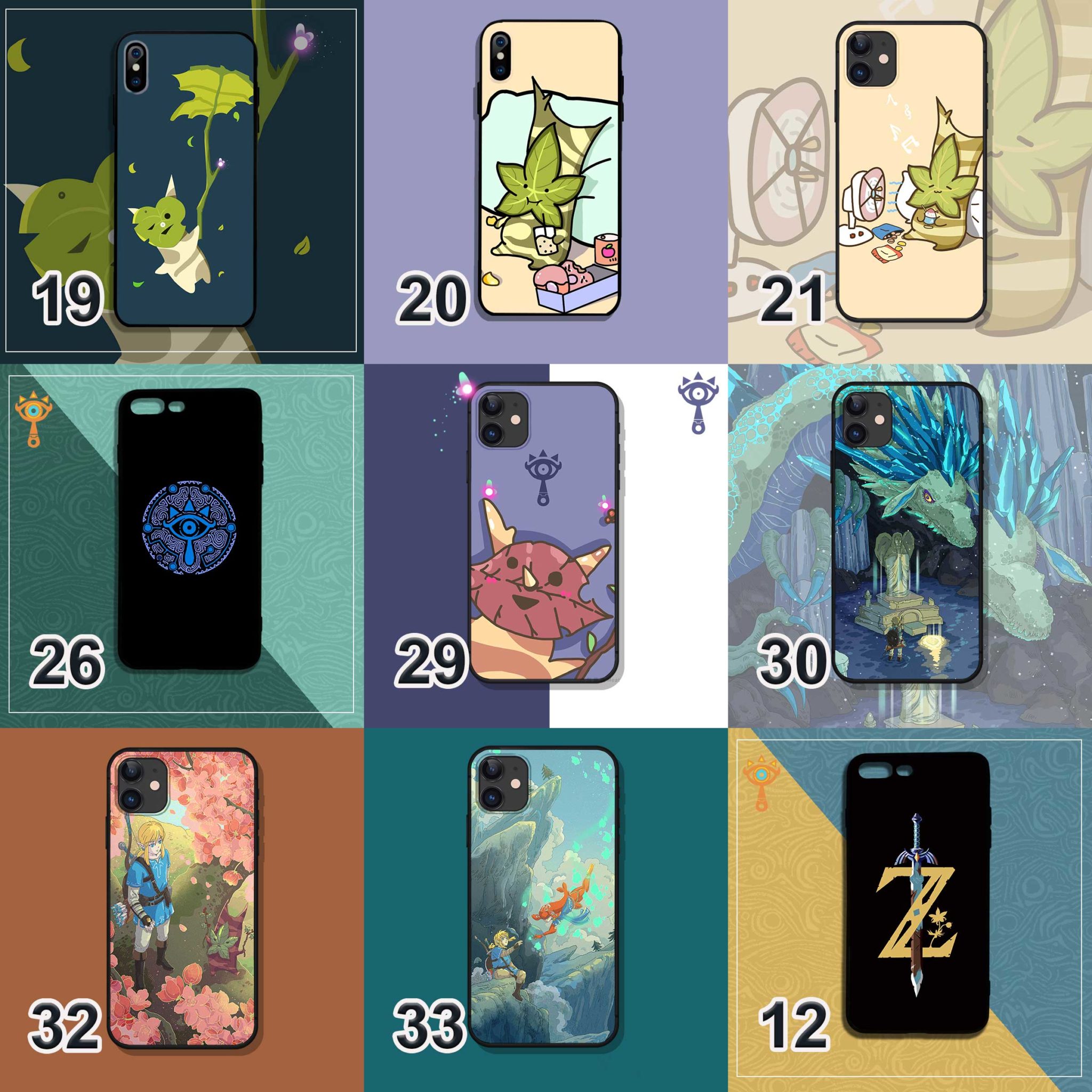 Legend Of Zelda Phone Case Koroks Sheikah Slate IPhone Case Zelda Gifts ...
