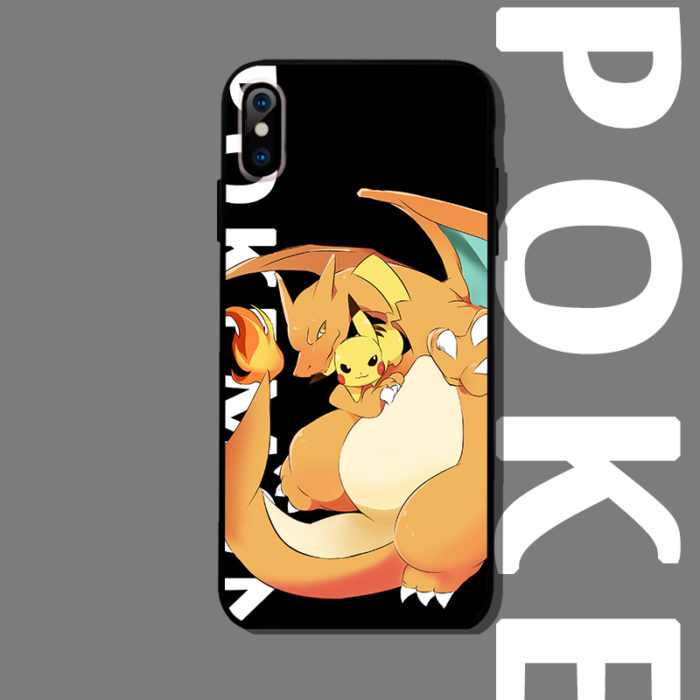 Fire Dragon Phone Case IPhone Samsung Case Charmander Evolution - RegisBox