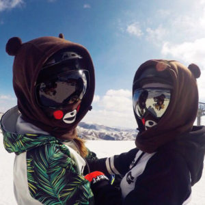 Bunny Balaclava Cute Ski Face Mask Kawaii Snowboard Face Cover Rabbit ...