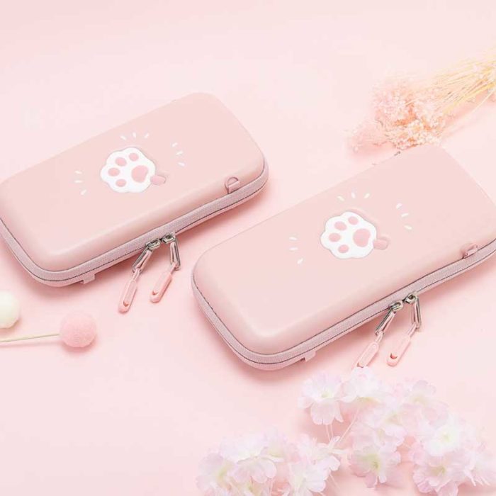 Cat Paw Nintendo Switch Case Cute Switch Carrying Case - RegisBox