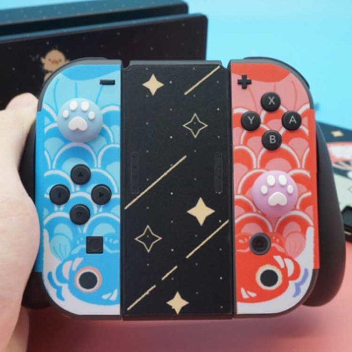 Cute Nintendo Switch Skin Cover Full Set Kuromi Switch Wrap Kawaii ...