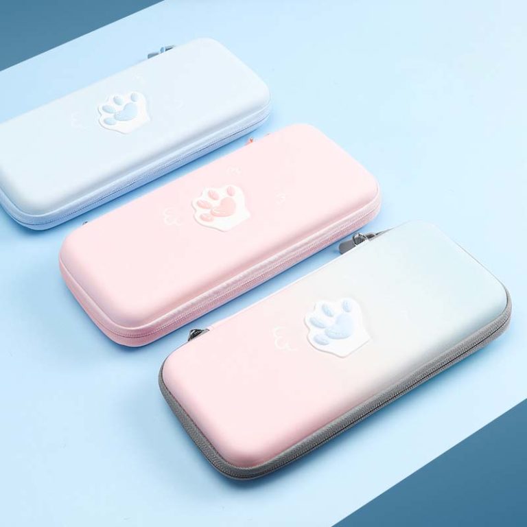 Pastel Cat Paw Nintendo Switch Case Cute Switch Lite Carrying Case ...