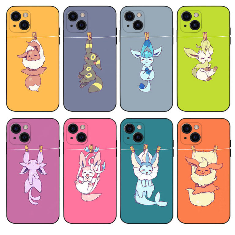 Cute Eeveelution Phone Case Cute IPhone Case Cute Art Gifts - RegisBox