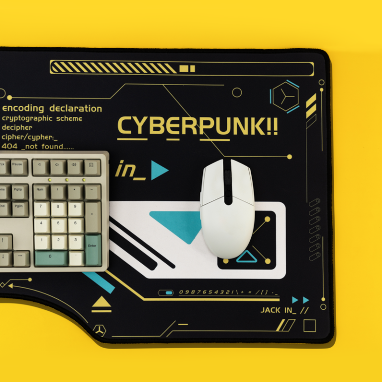 Sci-Fi Mouse Pad Futuristic Desk Mat Large Gift For Gamers - RegisBox