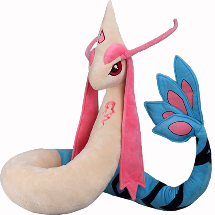 Large Pokemon Plush Toy Rayquazza Stuffed Animal Shiny Milotic Plushie ...