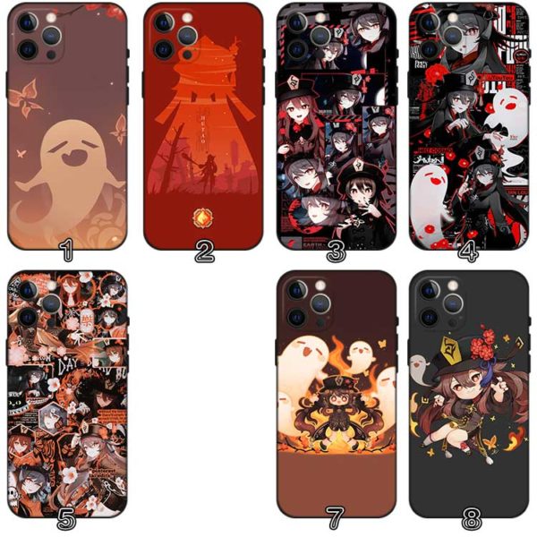 Hu Tao Genshin Impact Phone Case Cute Genshin IPhone Case Genshin Hu ...