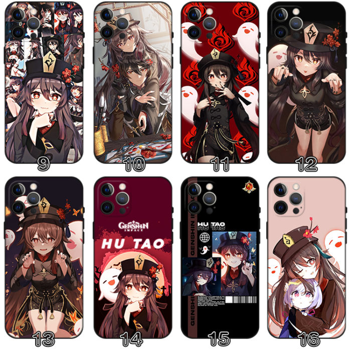 Hu Tao Genshin Impact Phone Case Cute Genshin iPhone Case Genshin Hu ...