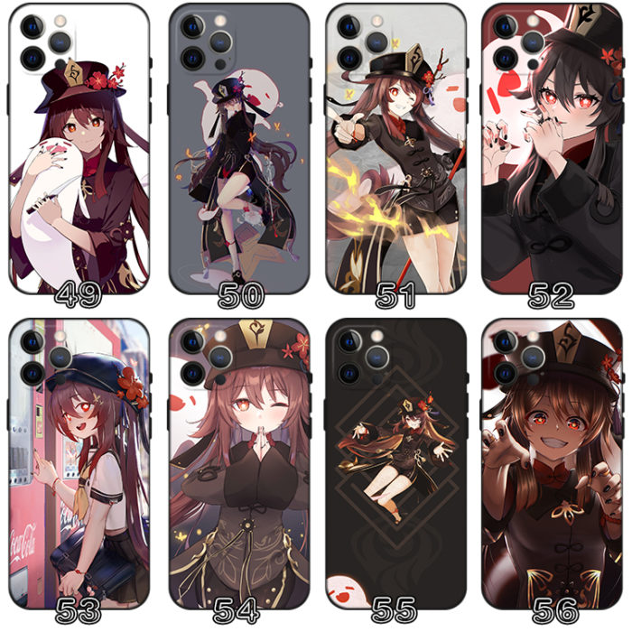 Hu Tao Genshin Impact Phone Case Cute Genshin IPhone Case Genshin Hu ...