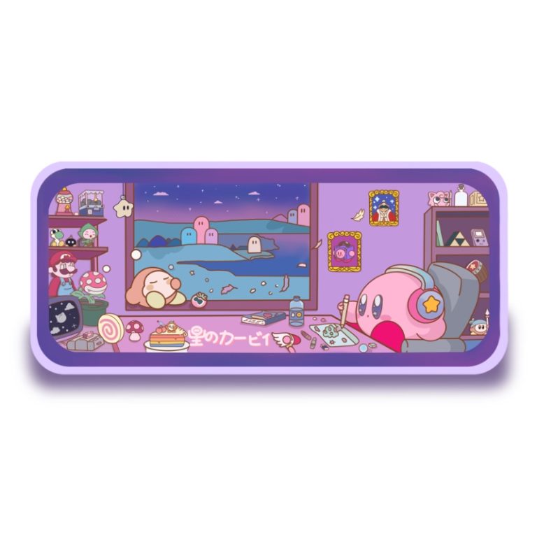 Large Kirby Mouse Pad Kirby Gaming Mouse Mat Keyboard Mat Kirby Desk ...