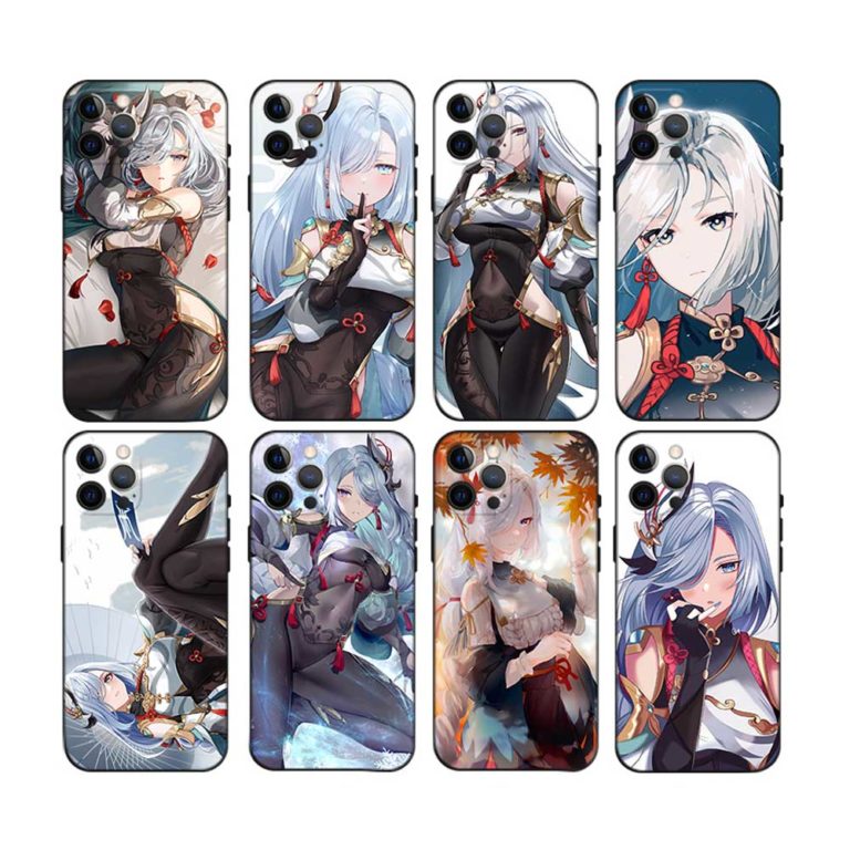 Shenhe Genshin Impact IPhone 13 Pro Max Case Genshin Shenhe Phone Case ...