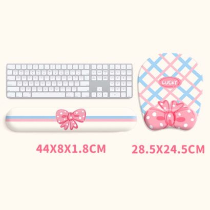 Kawaii Gaming Mouse Mat Large Keyboard Mat Cute Game Room Decor Desk ...