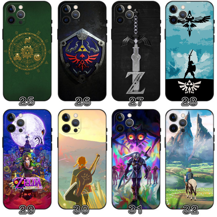 Zelda Phone Case BOTW Link IPhone Case Gift For Zelda Fans - RegisBox