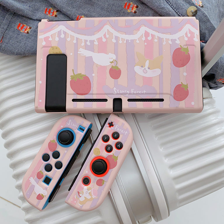 Pastel Cat Paw Nintendo Switch Case Cute Switch Lite Carrying Case ...