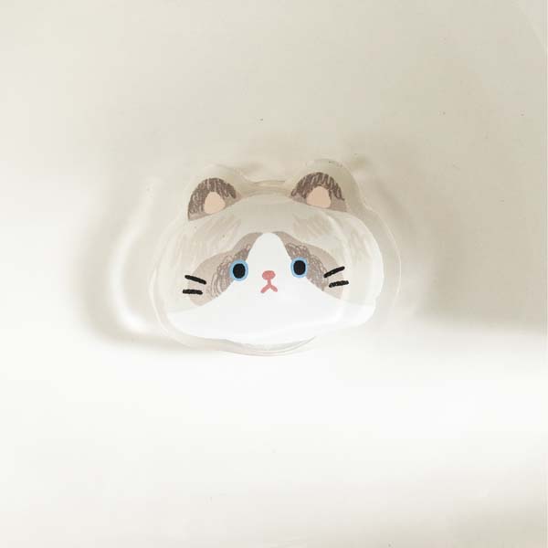 Cute Cat Phone Grips Cat Owner Gifts Kawaii Cat Accessories - RegisBox