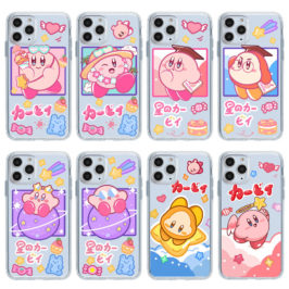 Transparent Kirby Phone Case Kawaii Kirby IPhone Samsung OnePlus Case - RegisBox