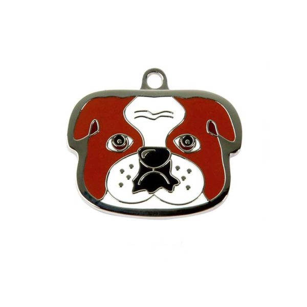 British Bulldog Dog ID Tag - RegisBox