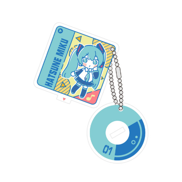 Official Miku Acrylic Charm Cute Miku Standee Kawaii Miku Merch - RegisBox