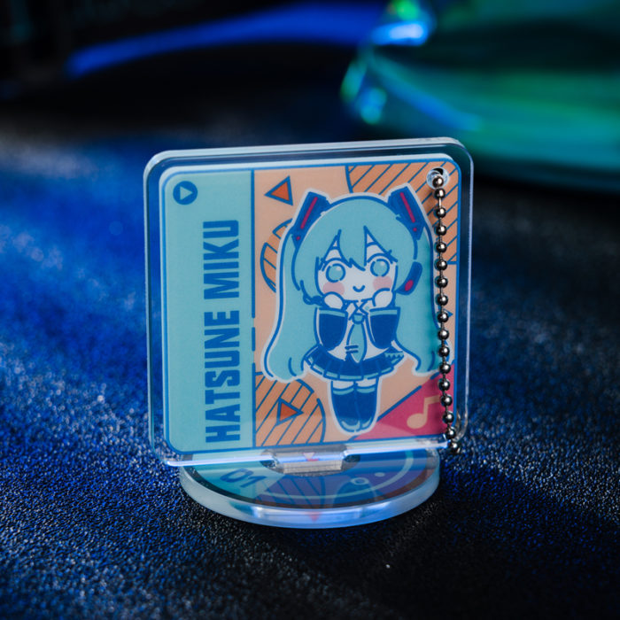 Official Miku Acrylic Charm Cute Miku Standee Kawaii Miku Merch - RegisBox