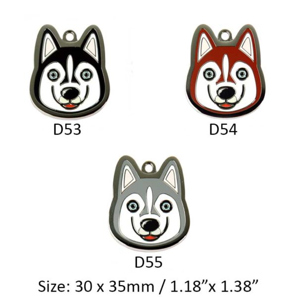 Siberian Husky Dog ID Tags - RegisBox