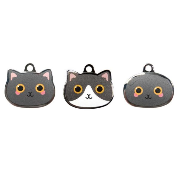Cute Blue Cat ID Tags - RegisBox