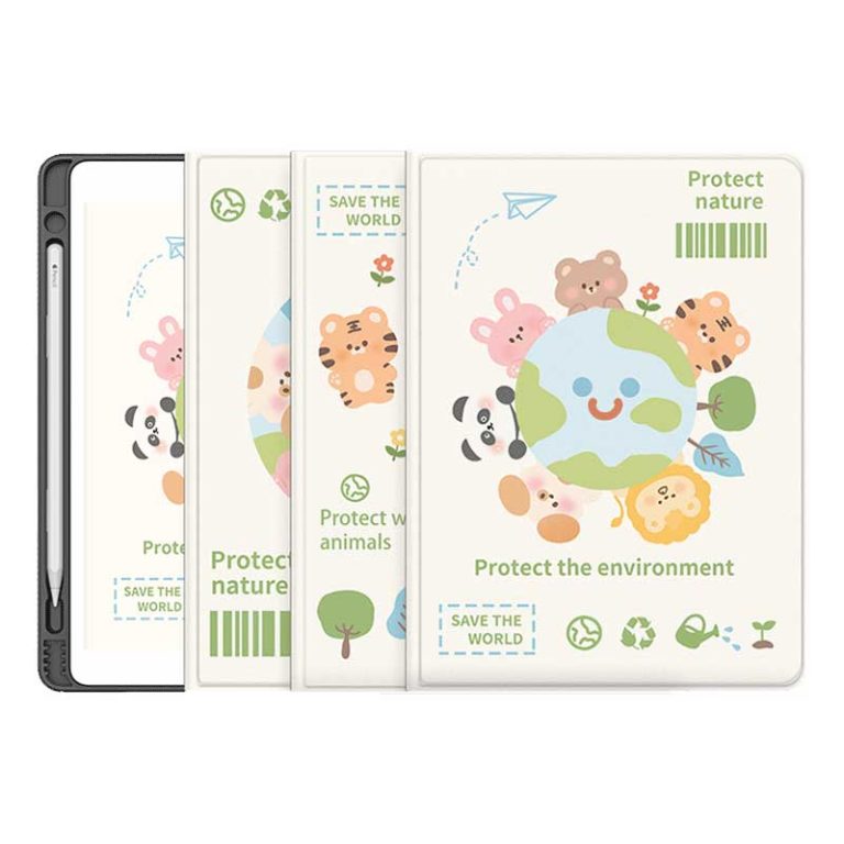 Cute Animal IPad Case Earth Nature IPad Pro Cases - RegisBox
