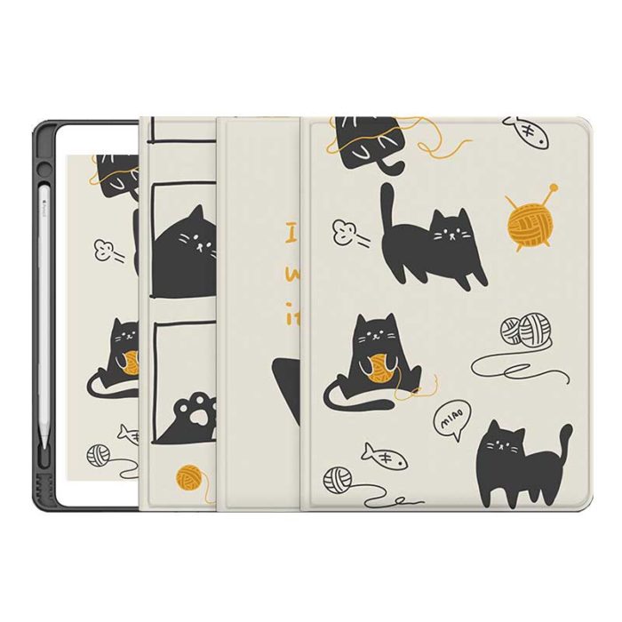 Kawaii IPad Cases Tri-Fold IPad Air Smart Folio Cases - RegisBox