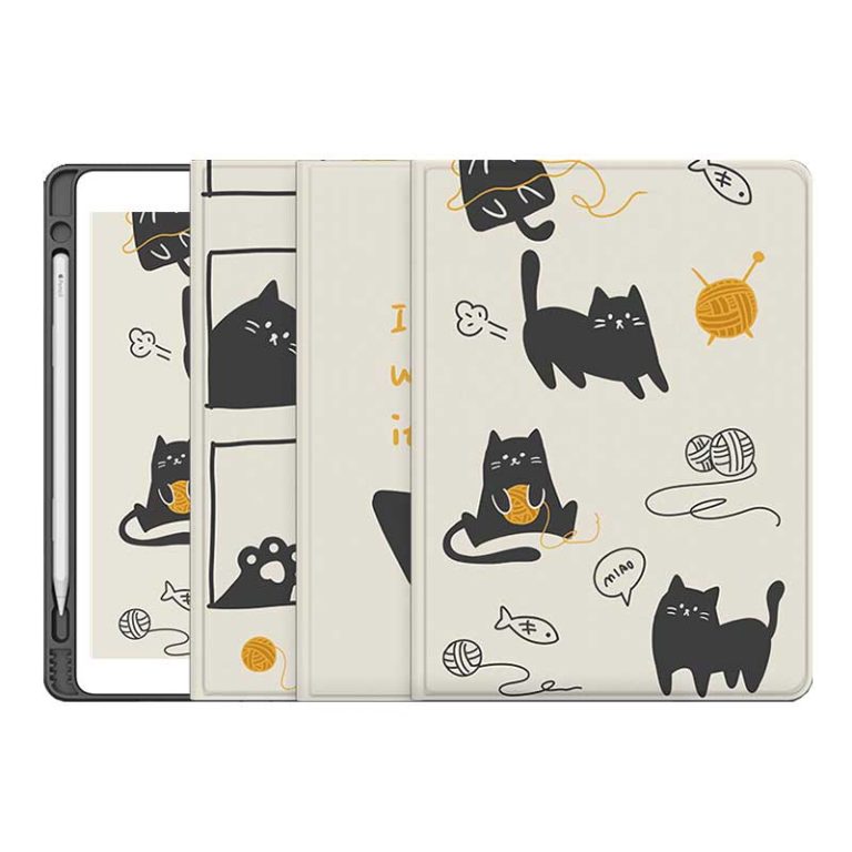Kawaii IPad Cases Tri-Fold IPad Air Smart Folio Cases - RegisBox