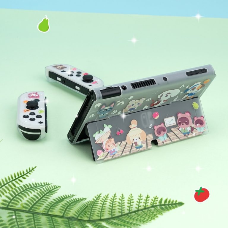 ACNH Switch Cover Case Cute ACNH Switch OLED Protective Shell Case ...