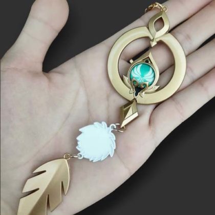 Wanderer Genshin Impact Keychain Scaramouche Key Ring - RegisBox