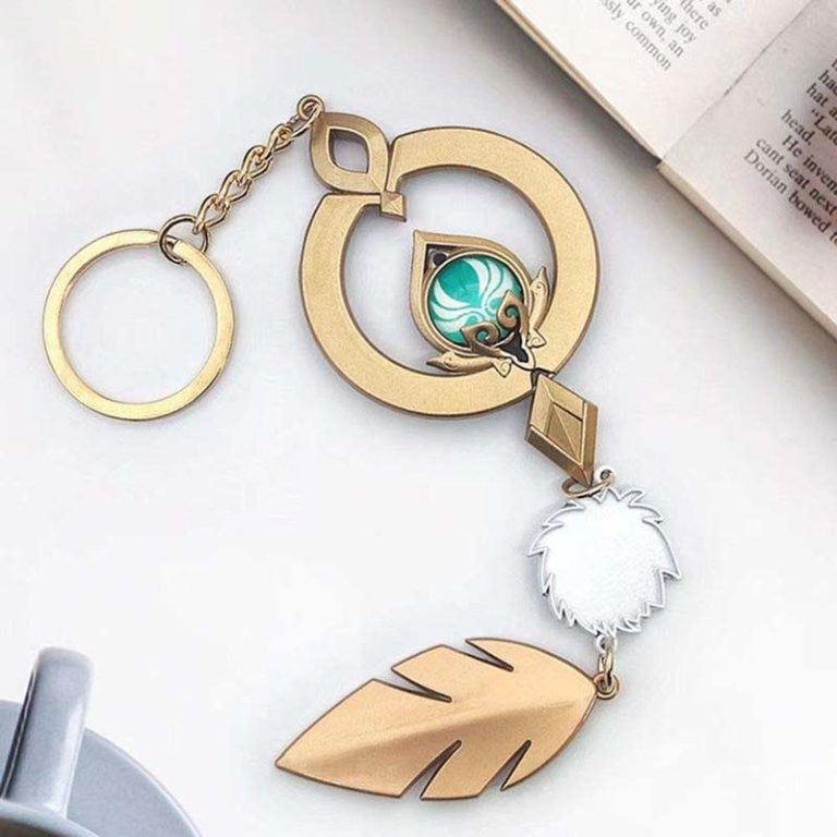 Wanderer Genshin Impact Keychain Scaramouche Key Ring - RegisBox