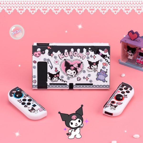 Cute Switch Covers Kawaii White Cute Switch Case - RegisBox