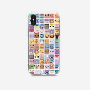 Pixel Art IPhone Case Anime Animal Phone Case - RegisBox