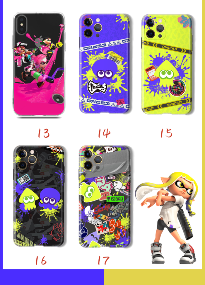 Splatoon Phone Case Cool Splatoon Samsung Galaxy Cases - RegisBox
