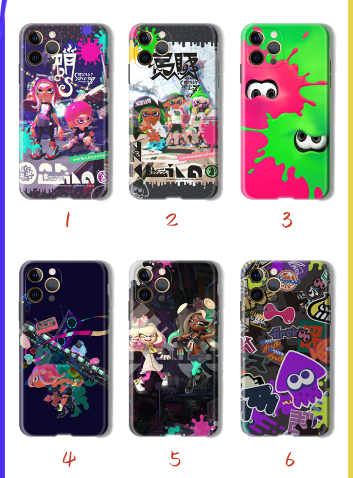 Splatoon Phone Case Cool Splatoon Samsung Galaxy Cases - RegisBox