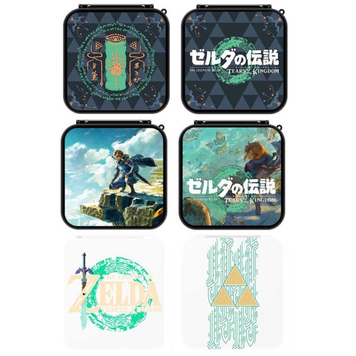 Legend Of Zelda TOTK Game Card Holder Case Tears Of The Kingdom Switch ...