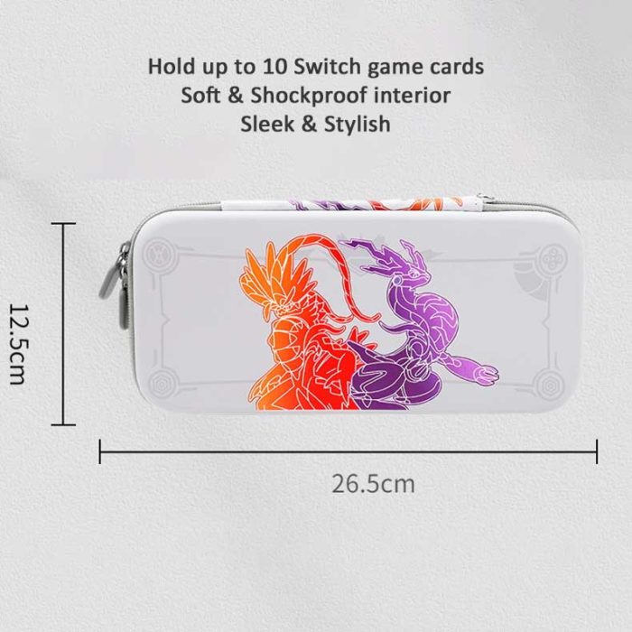 Cool Scarlet And Violet Switch OLED Travel Cases Switch Case - RegisBox