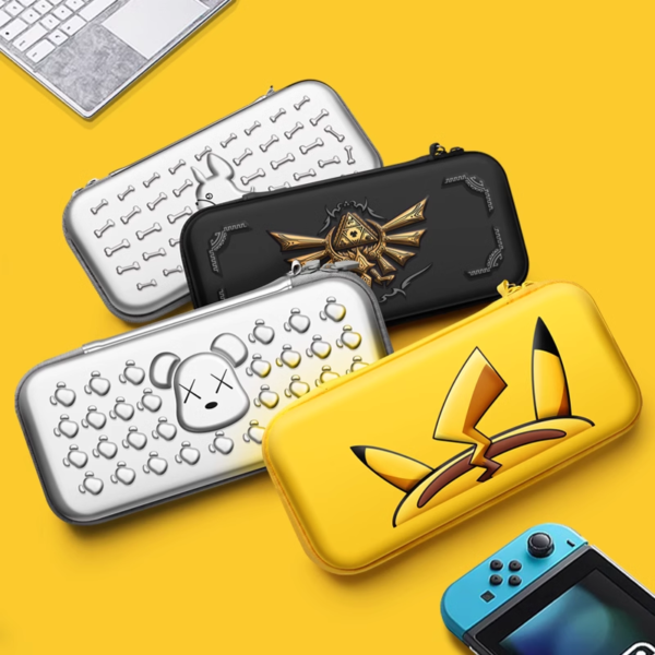Triforce Switch Travel Case Legend Of Zelda Switch OLED Carrying Case ...