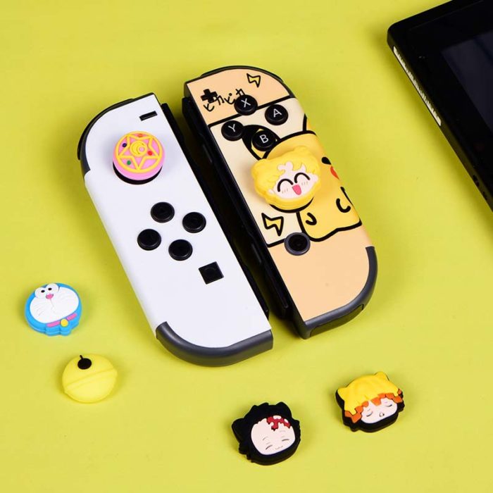 Cute Switch Joystick Caps Anime OLED Thumb Grips Kawaii Switch ...