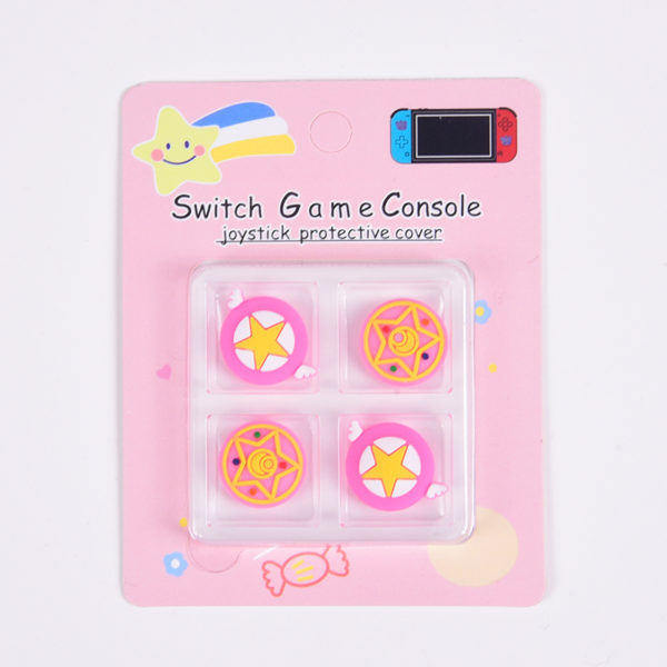 Cute Switch Joystick Caps Anime OLED Thumb Grips Kawaii Switch ...