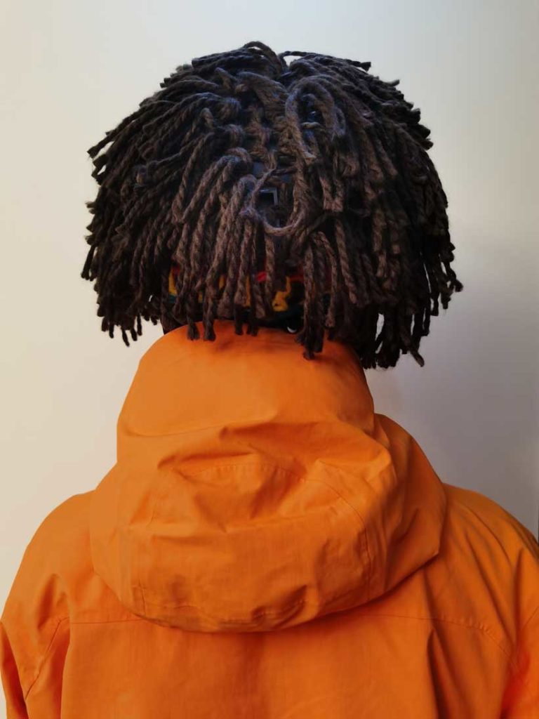 Helmet Rizz: Dreadlocks Ski Helmet Cover Dread Ponytail Snowboard ...