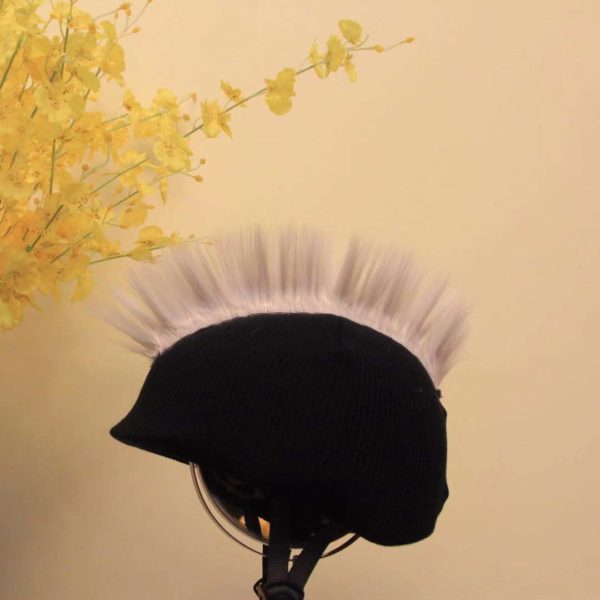 Helmet Rizz: Mohawk Helmet Cover Funny Ski Gear Mohican Style Snowboard ...