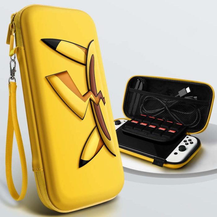 Triforce Switch Travel Case Legend Of Zelda Switch OLED Carrying Case ...