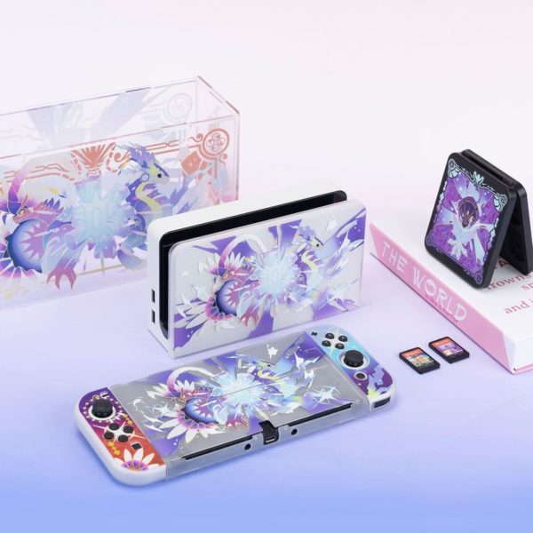Scarlet And Violet Switch Cover Case Switch OLED Shell Cases - RegisBox